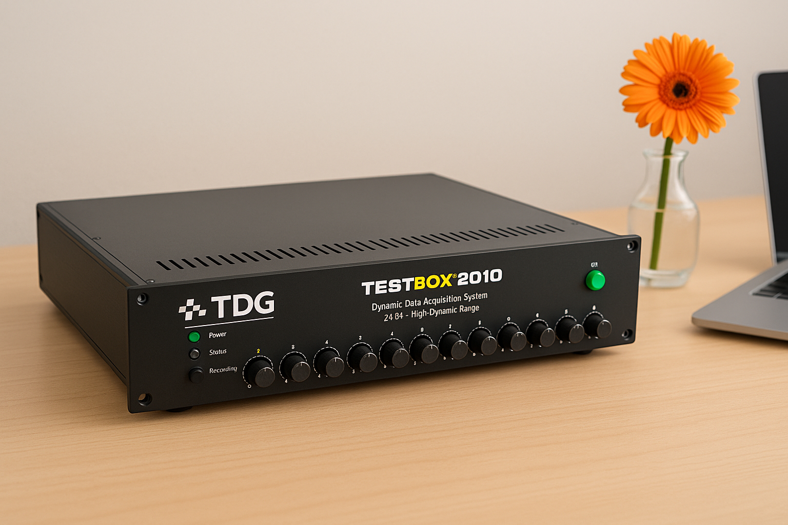 TESTBOX 2010-RACK-DC MULTICHANNEL DATALOGGER for DAQ