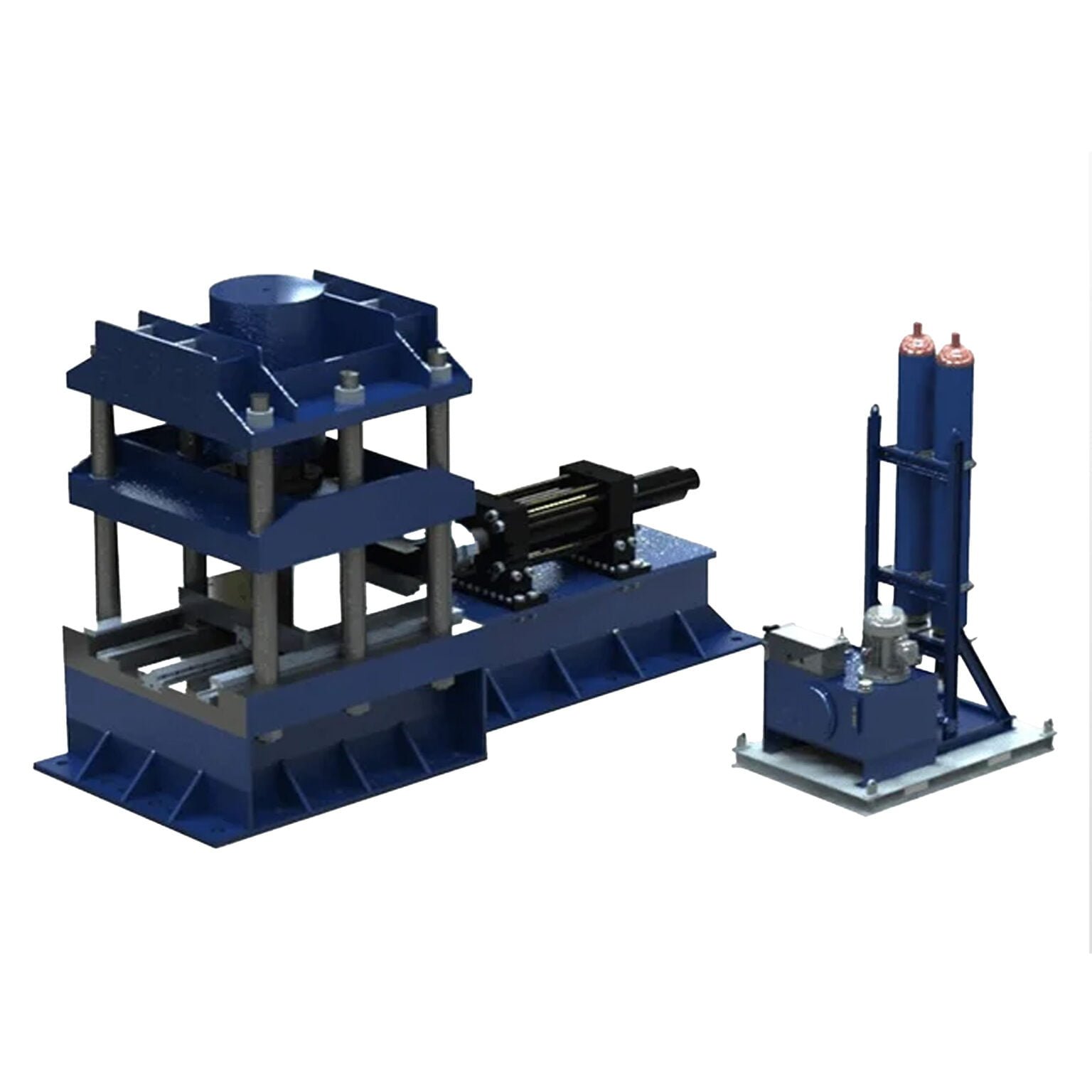 SEISMIC ISOLATOR TEST MACHINE by QuakeLogic