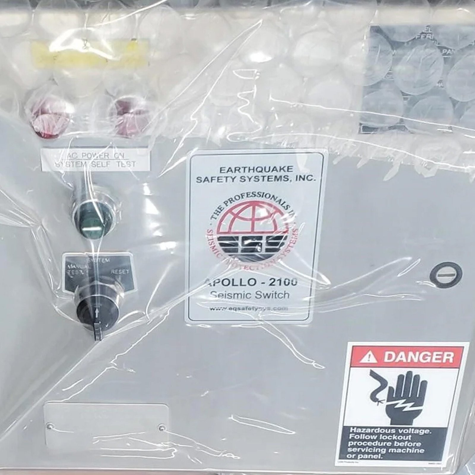 NOFIRE-2 EARTHQUAKE WARNING AND ALARM DEVICE – SEISMIC SWITCH ...