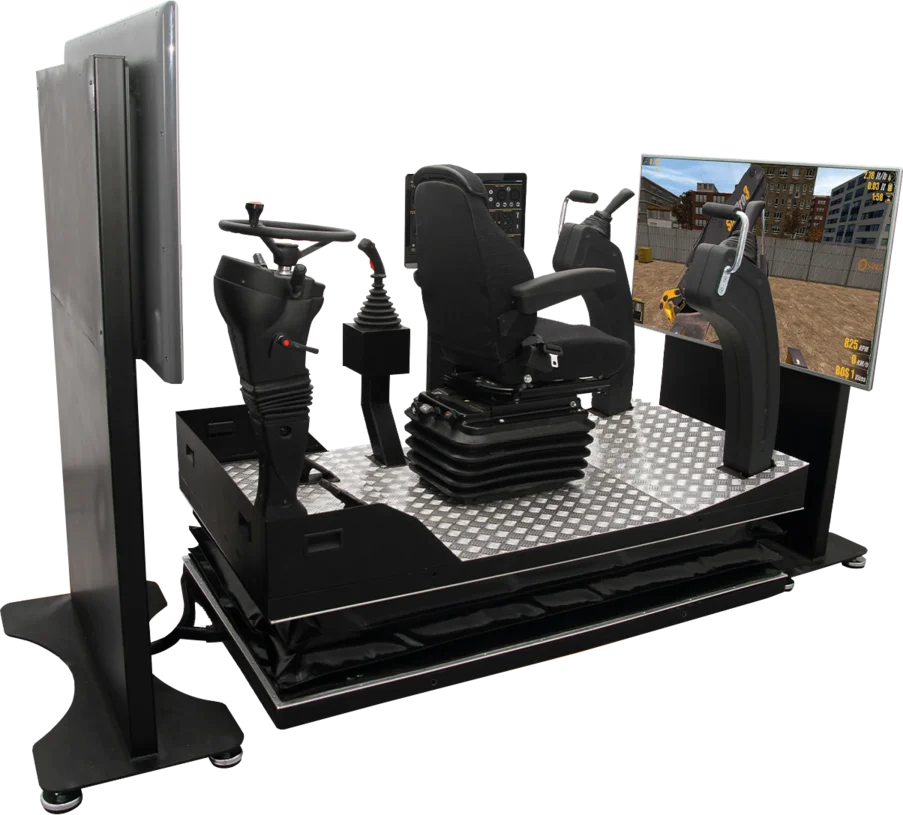 SIMPRO3 Backhoe Loader Simulator by QuakeLogic