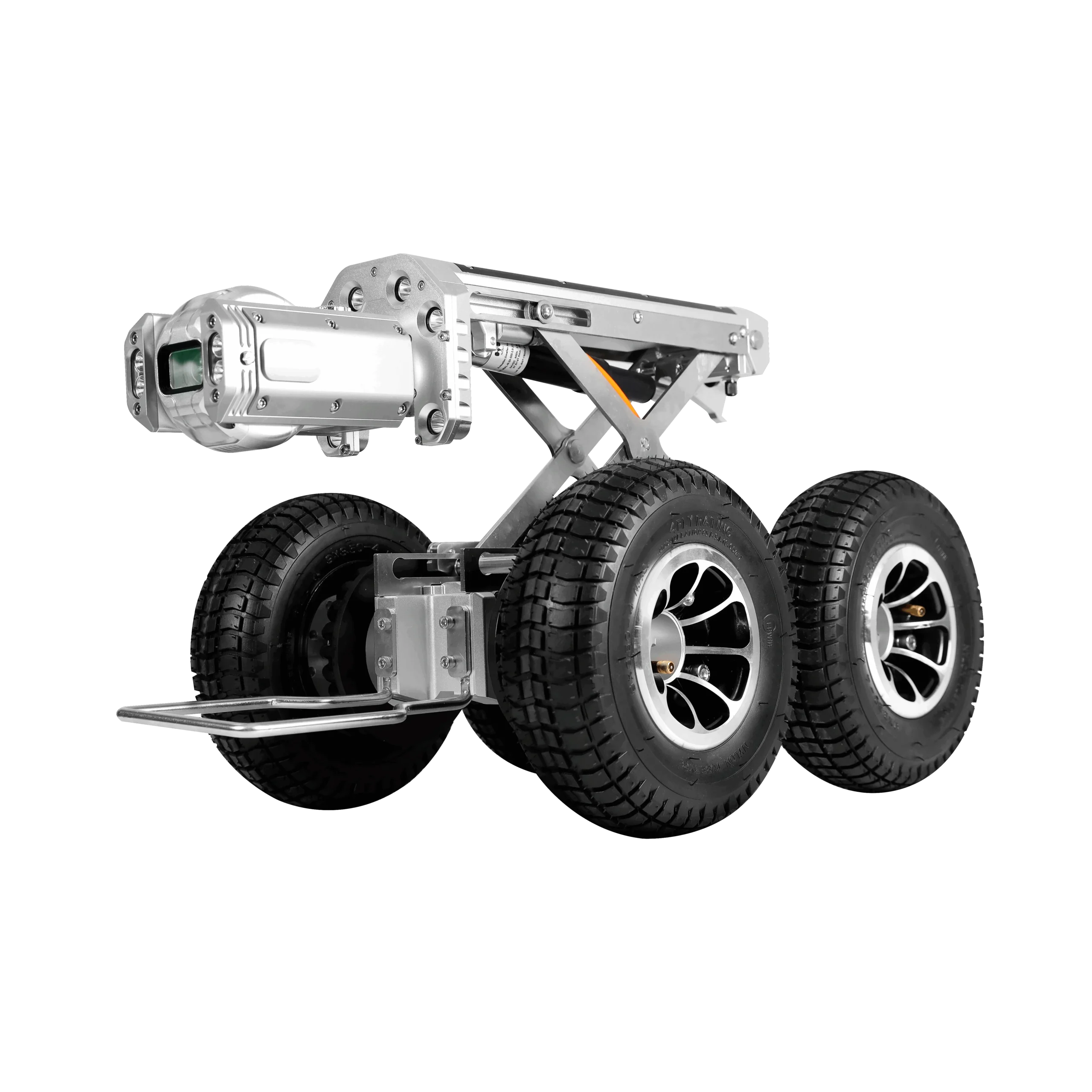 S190DHD Pipe Inspection Robot with Dual HD Cameras