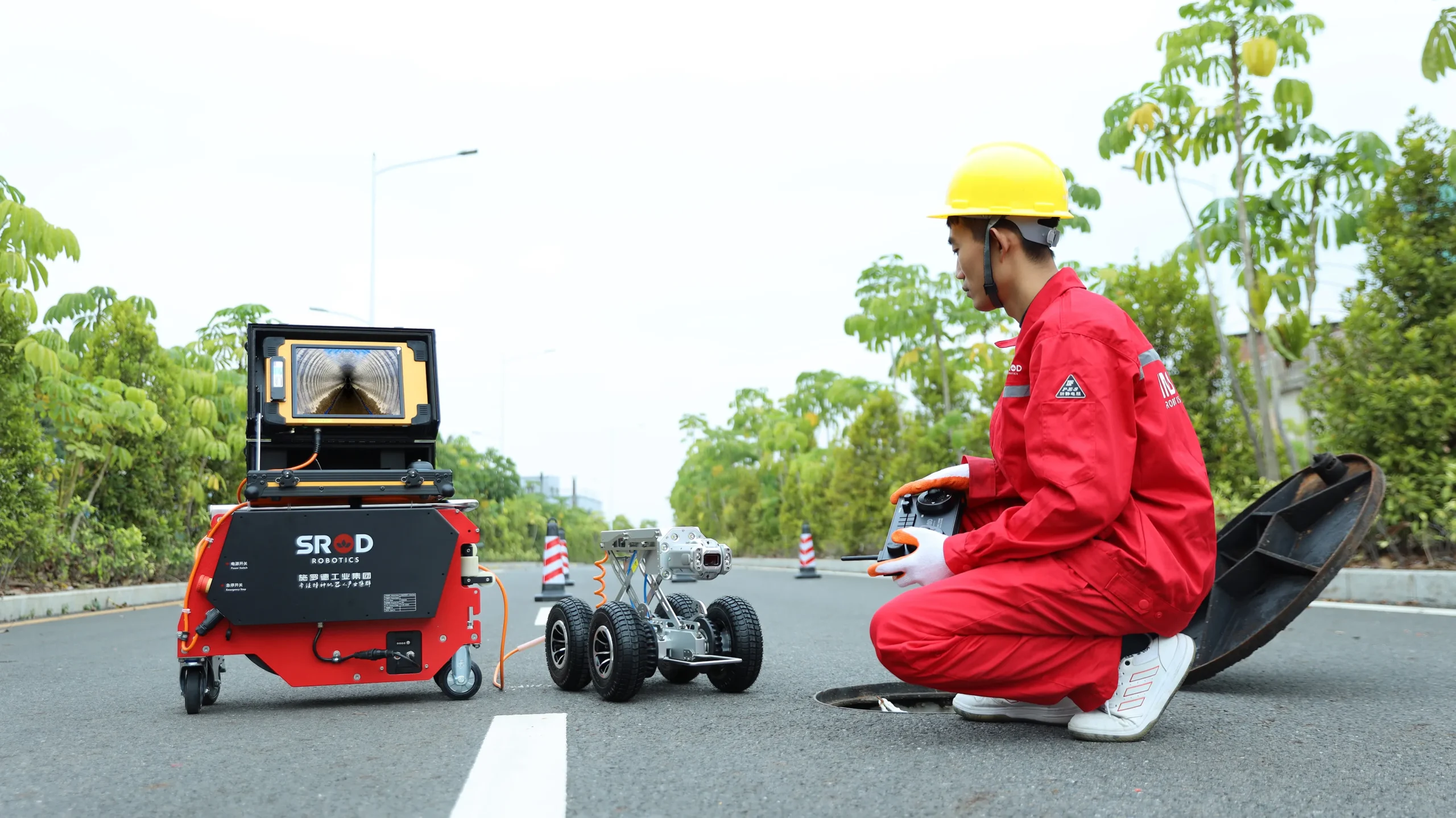 S200CHD Pipe Inspection Robot for High-Def Results
