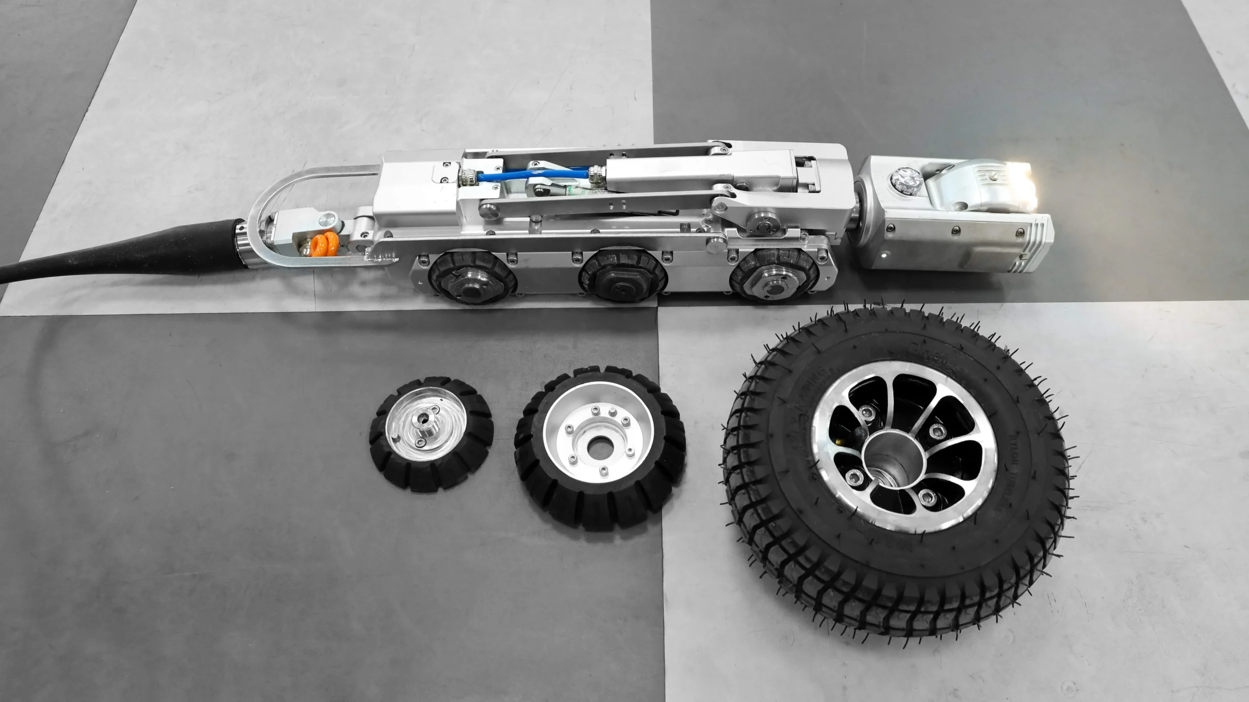 S150A Pipe Inspection Robot by QuakeLogic
