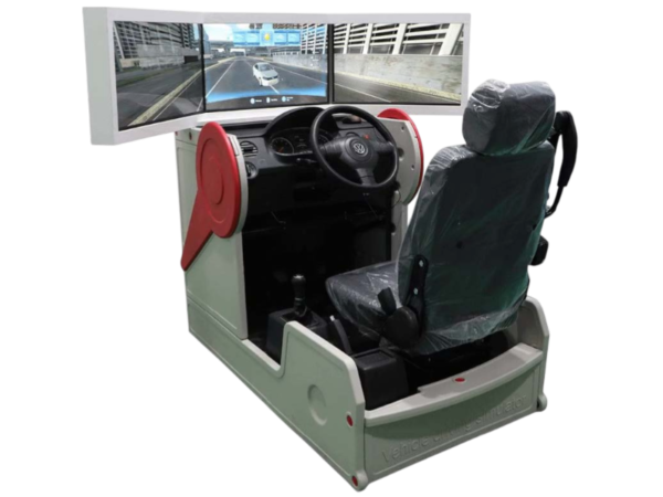 Educational Driving Simulator with Instructor System in Action